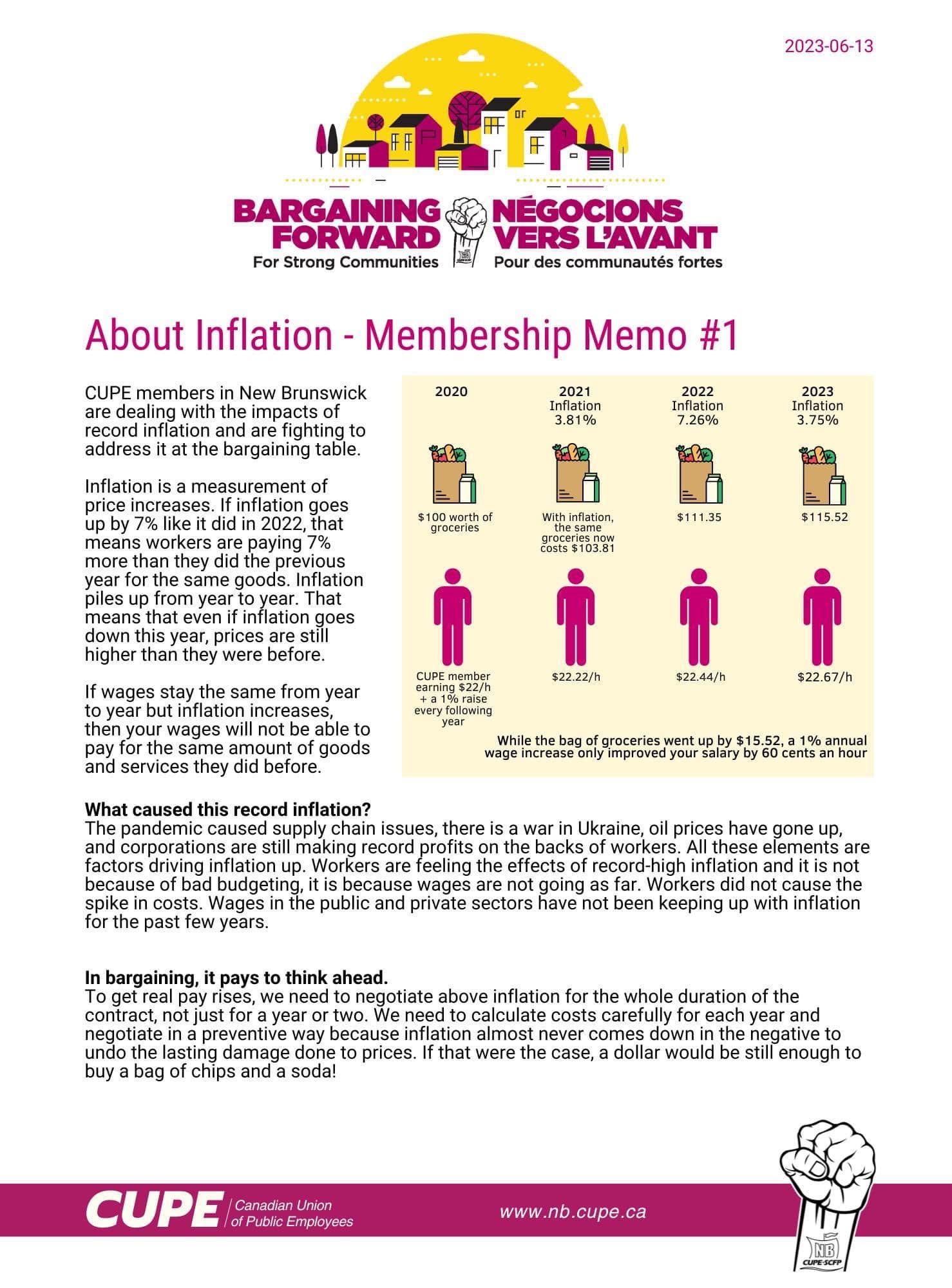 CUPE 824 - Part of CUPE 1253 - New Brunswick Council of School District ...